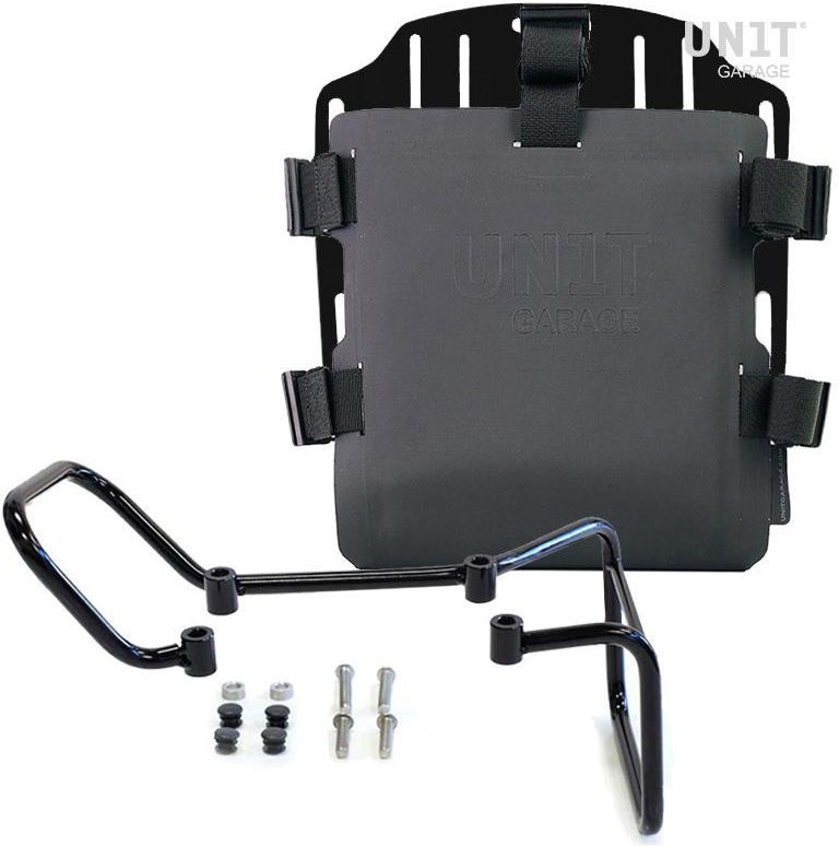 Unit Garage Aluminum bag holder with adjustable front in Hypalon and ...