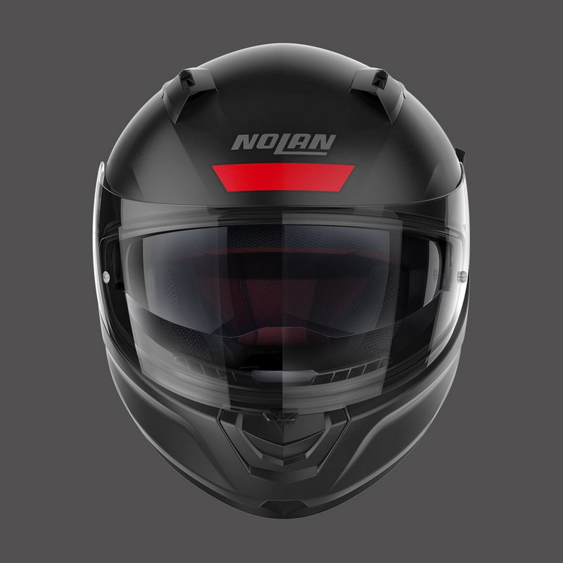 Nolan Full Face Helmet N60.6 Staple N-com Red Black Matt, XXS ...