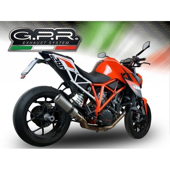 GPR Original For Ktm Superduke 1290 R 2014/16 E3 Homologated Slip-On ...