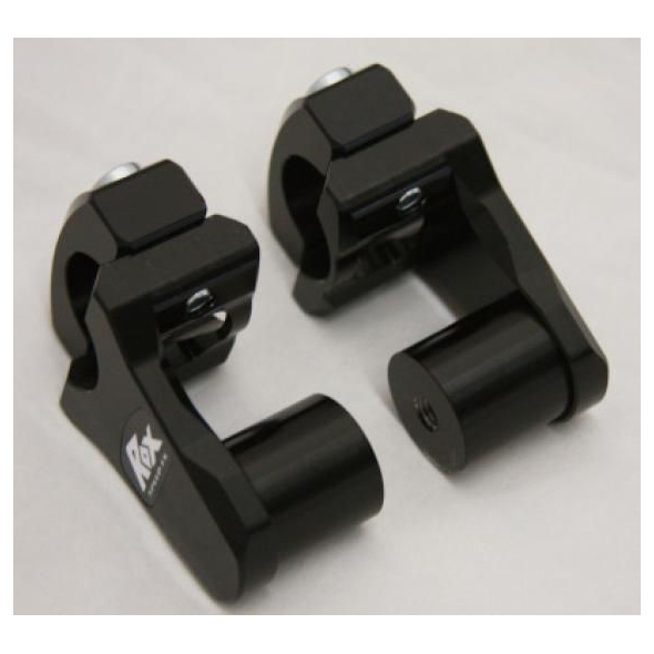 Altrider ROX 2" Pivoting Bar Risers for 1-1/8" Handlebar - Black | RO02 ...