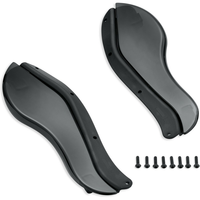 Harley-Davidson Adjustable Air Deflector Kit, Dark Smoke | 58156-08A