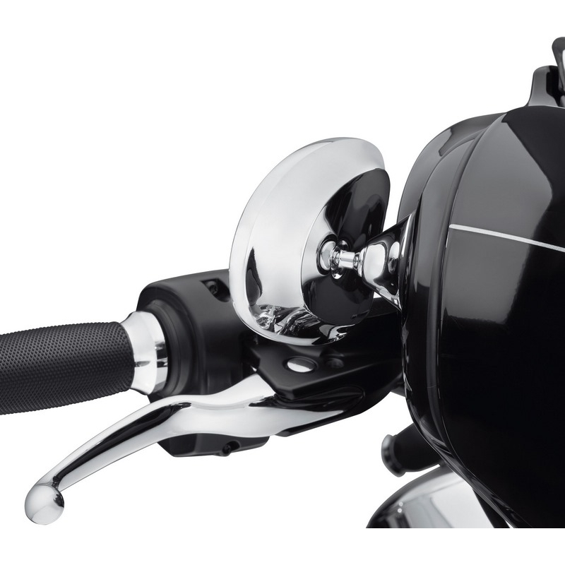 Harley-Davidson Chrome Tapered Fairing Mount Mirrors, Chrome | 56000098A