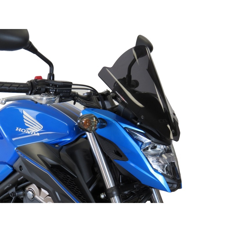 Powerbronze Light Screen, FROSTED STEALTH GREY for HONDA ,CB500F, 16-19 ...